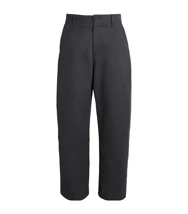 Studio Nicholson Cotton Barrel-leg Trousers