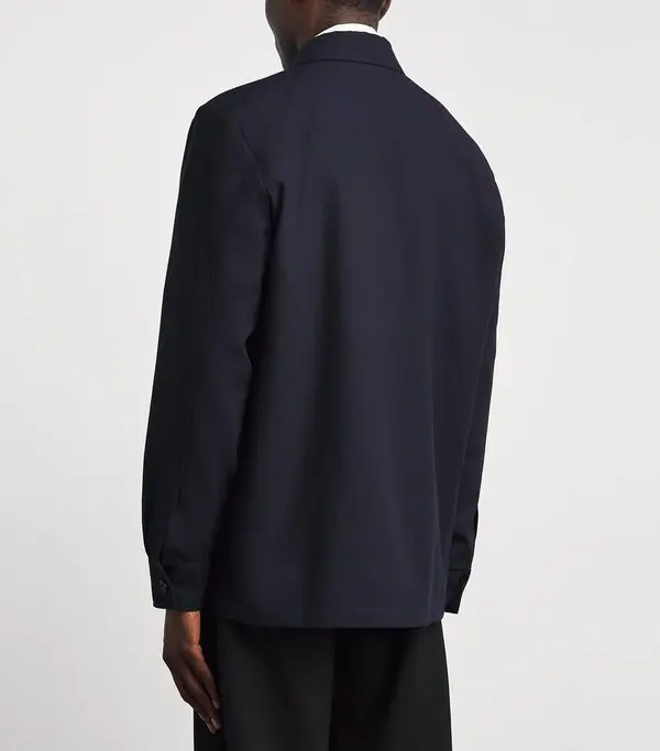 Paul Smith Worsted Wool Overshirt