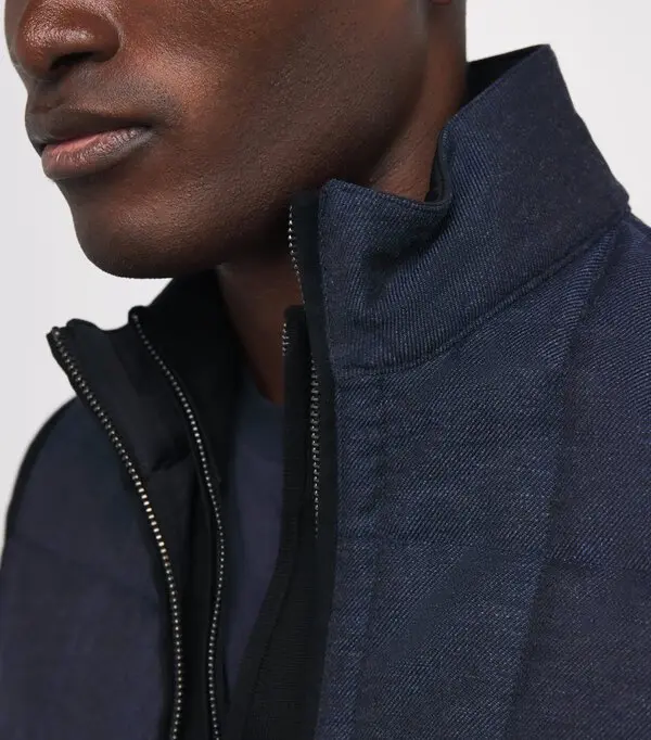 Pal Zileri Reversible Padded Gilet