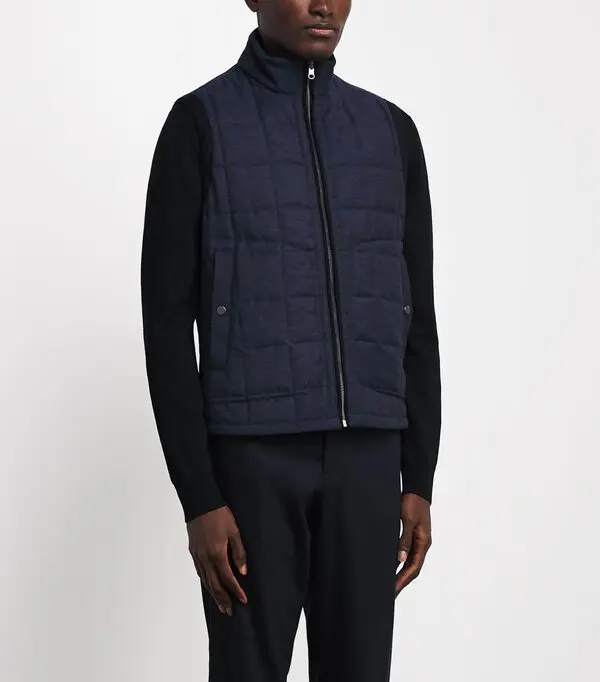 Pal Zileri Reversible Padded Gilet