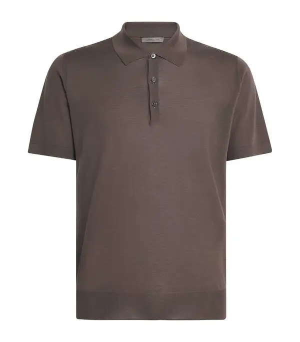 Corneliani Wool Polo Shirt