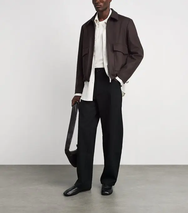 Barena Venezia Wool-blend Tailored Bomber Jacket