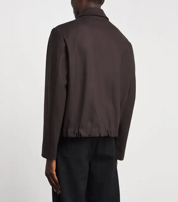 Barena Venezia Wool-blend Tailored Bomber Jacket