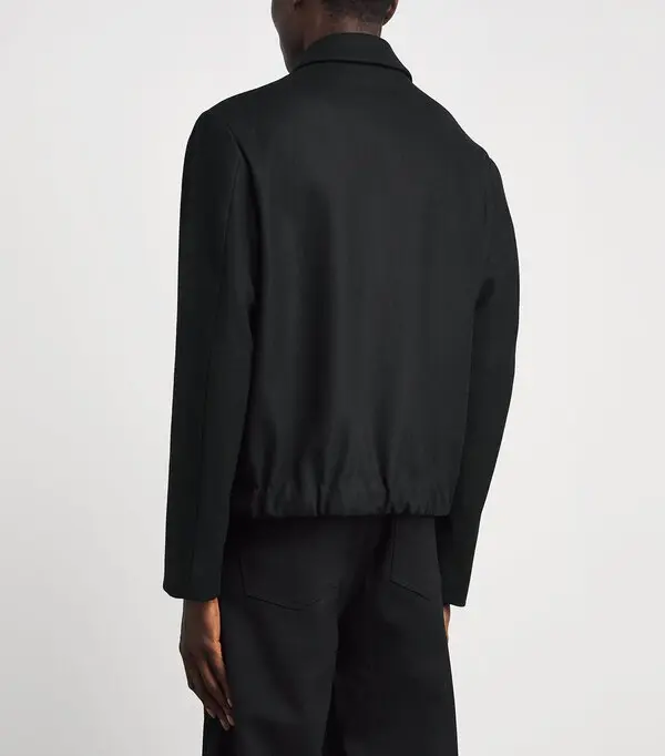 Barena Venezia Wool-blend Tailored Bomber Jacket
