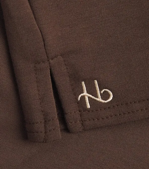 HOMEBODY Jersey Snuggle Quarter-zip Sweatshirt