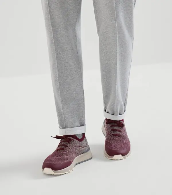 Brunello Cucinelli Technical Cotton Sneakers