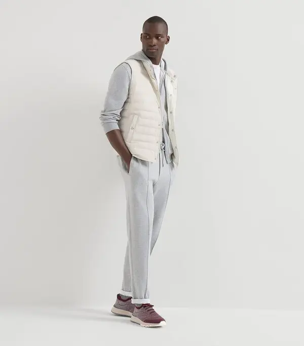Brunello Cucinelli Technical Cotton Sneakers