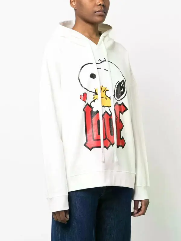 Philosophy Di Lorenzo Serafini X Peanuts Cartoon Print Hoodie