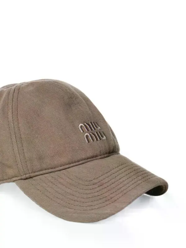 Miu Miu Drill Baseball Cap