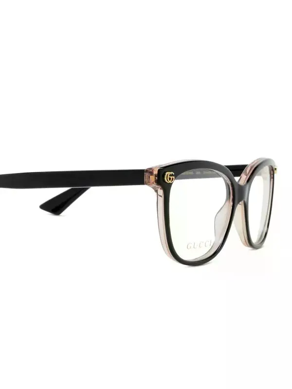 Gucci Gg Logo Square-frame Glasses