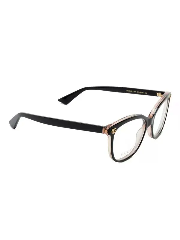 Gucci Gg Logo Square-frame Glasses