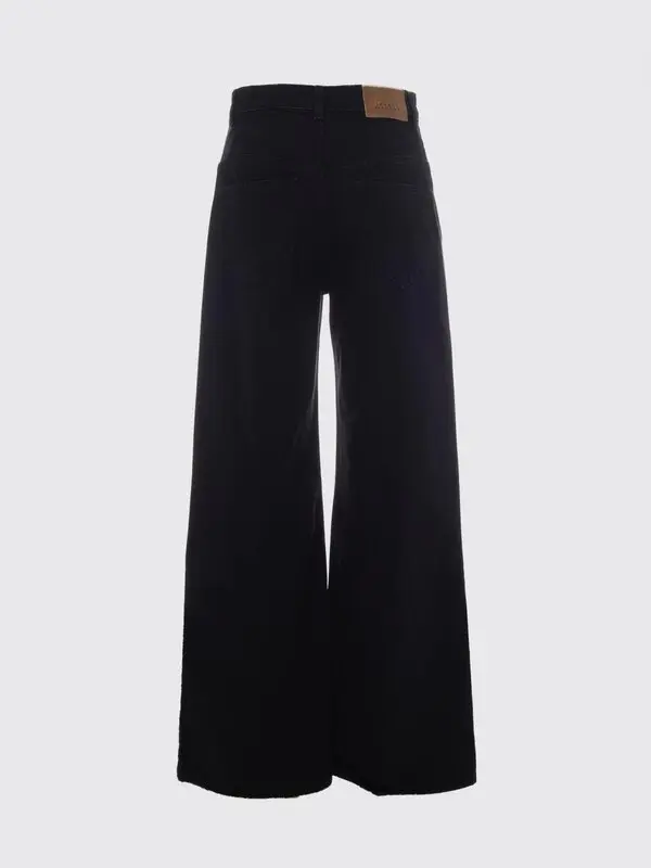 Isabel Marant Étoile Wide-leg Denim Trousers - Black