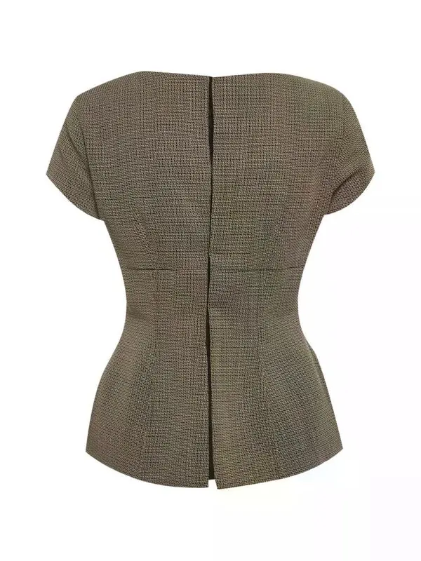 Magda Butrym Flared Bustier Top