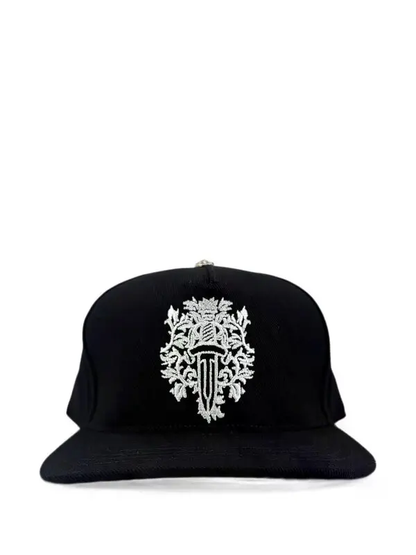 Chrome Hearts Embroidered Vine Dagger Baseball Hat - Black