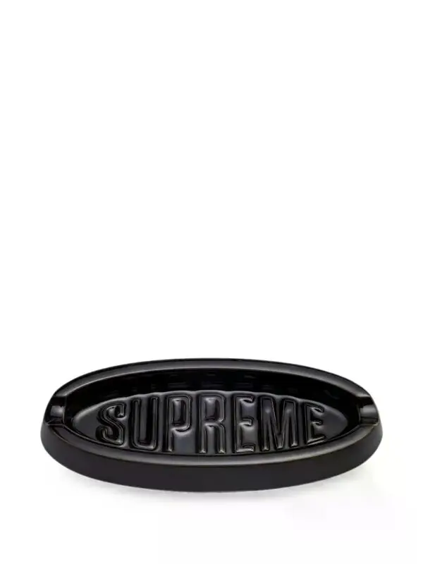 Supreme Logo-embossed Oval Tray