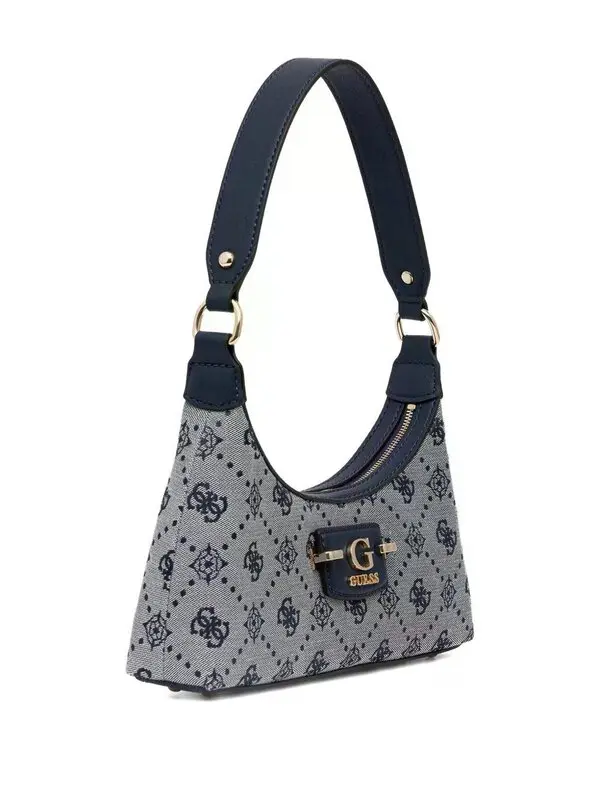 Guess Monogram Zip Tote Bag