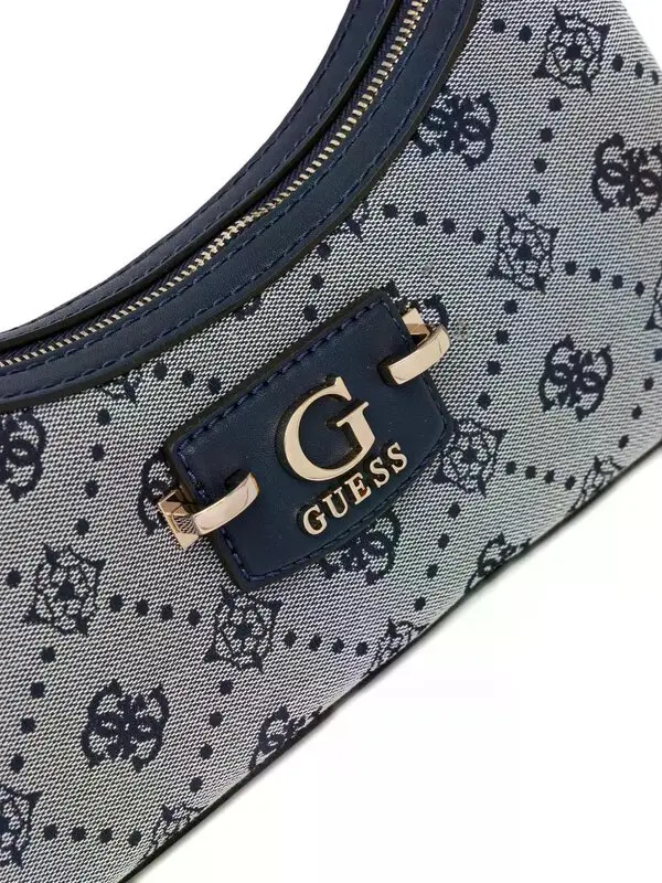 Guess Monogram Zip Tote Bag