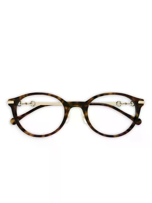 Gucci Horsebit Round Glasses