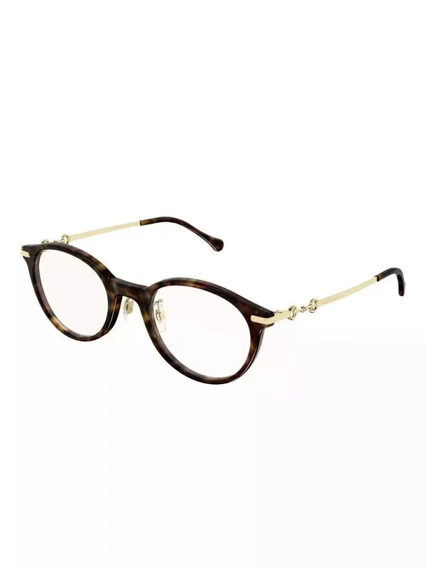 Gucci Horsebit Round Glasses