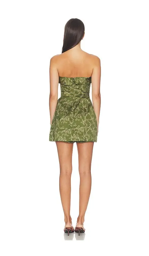 Amanda Uprichard Avalee Skort Romper In . Also