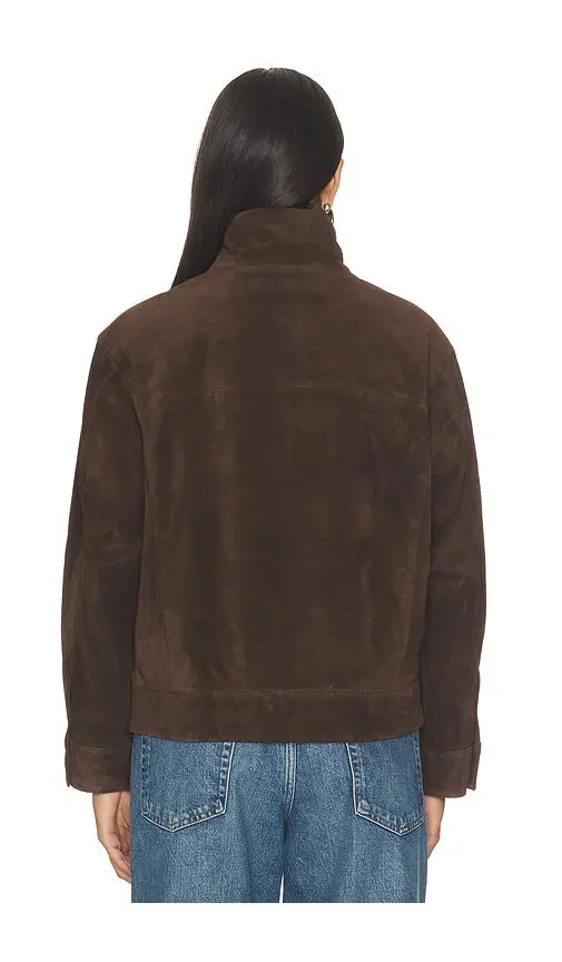 NILI LOTAN Cirque Suede Jacket