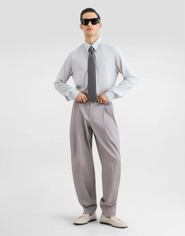 Dolce & Gabbana Camicia Shirts Gray - Grey