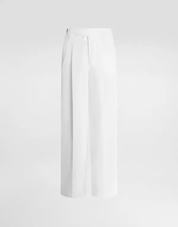 Dolce & Gabbana Linen Bermuda Shorts - White