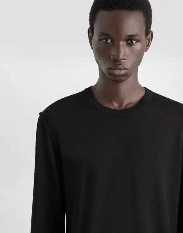 Dolce & Gabbana Pull Girocollo Sweaters And Cardigans Cashmere - Black