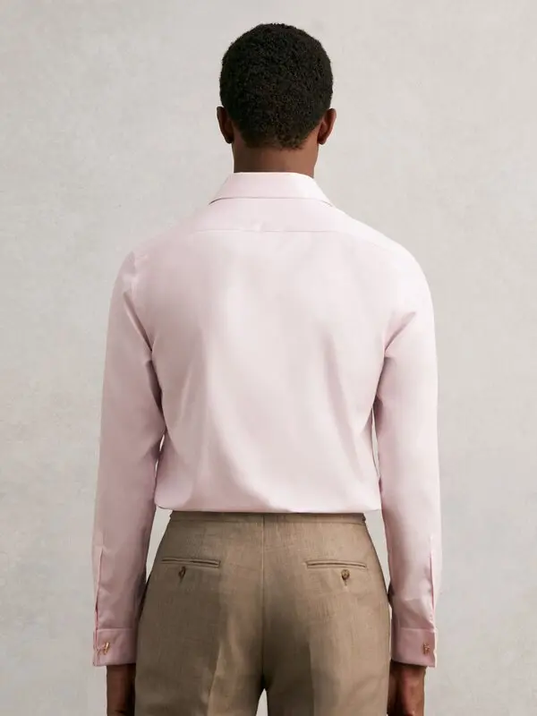 REISS Regular Fit Regular-fit Cotton-satin Stripe Shirt