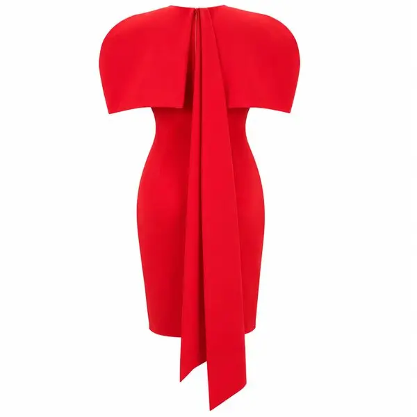 FREAK VAULT Sculptural Cape Dress