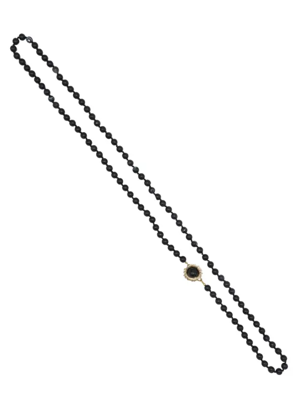 SITA NEVADO Ojal Necklace - Black