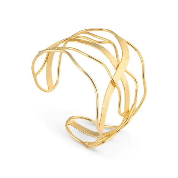 MERAKI BY RASHMI BAJAJ Liquid Plated Cuff Bracelet - Gold