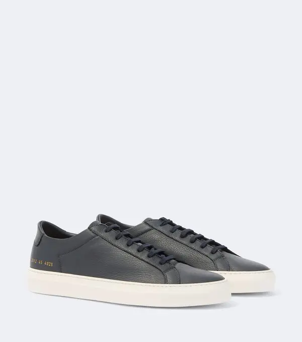 COMMON PROJECTS Original Achilles Leather Sneakers - Blue