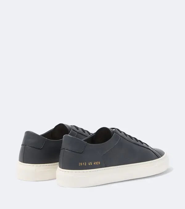COMMON PROJECTS Original Achilles Leather Sneakers - Blue