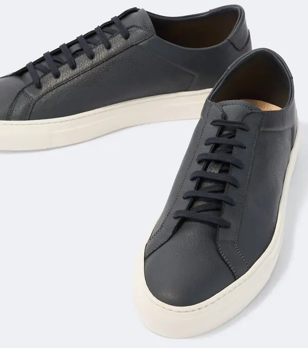 COMMON PROJECTS Original Achilles Leather Sneakers - Blue
