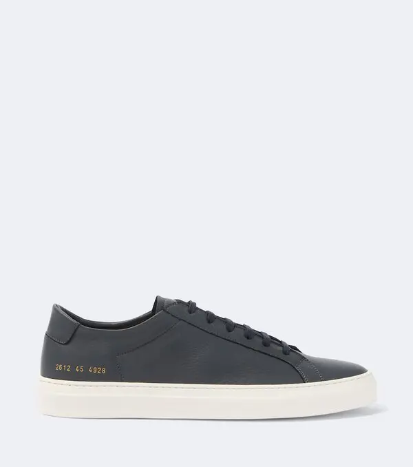 COMMON PROJECTS Original Achilles Leather Sneakers - Blue