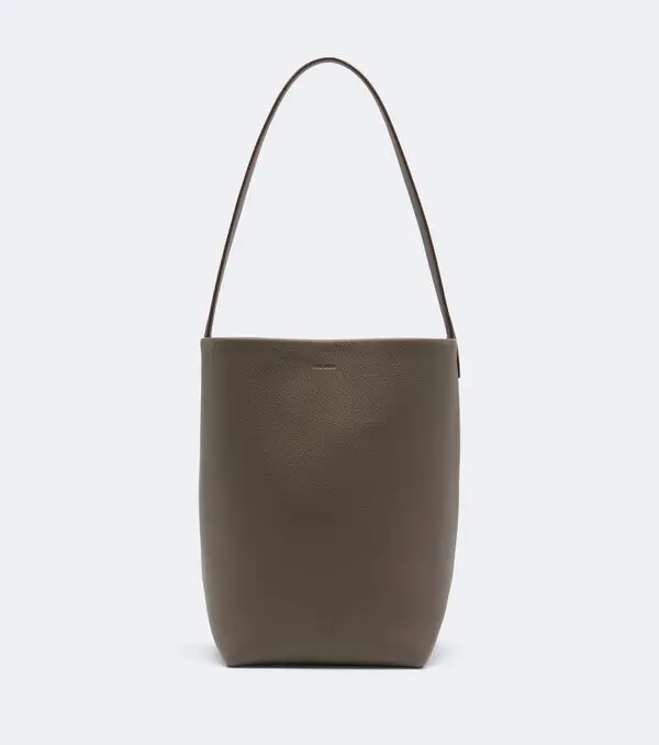 THE ROW N/s Park Medium Leather Tote Bag