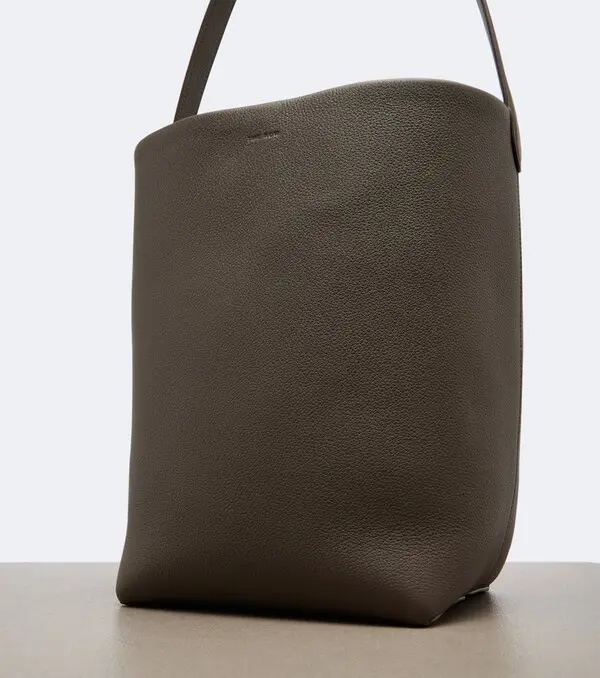THE ROW N/s Park Medium Leather Tote Bag