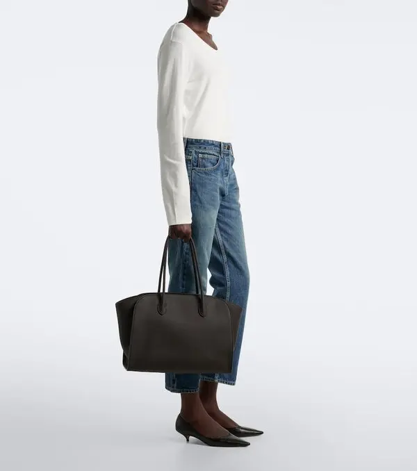 THE ROW Marlo 14 Leather Tote Bag