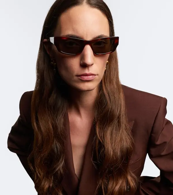 Saint Laurent Jazz Rectangular Sunglasses