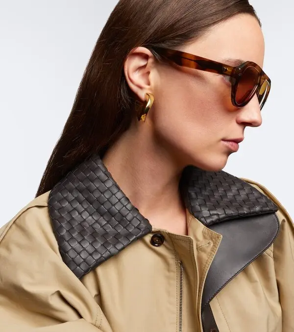 Bottega Veneta Aviator Sunglasses