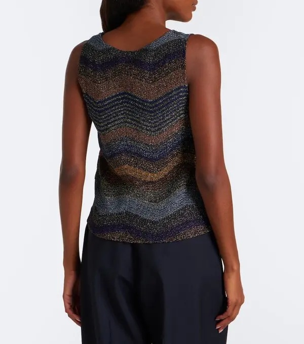 Missoni Wave Lame Top
