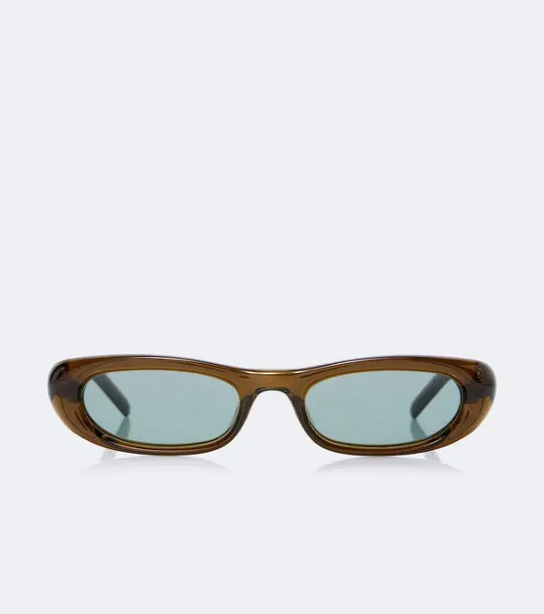 Saint Laurent Sl 557 Shade Plump Rectangular Sunglasses
