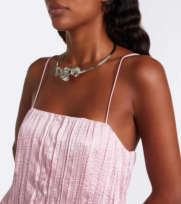 Posse Esme Satin Straight Pants