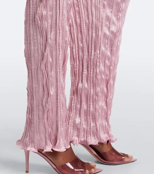 Posse Esme Satin Straight Pants