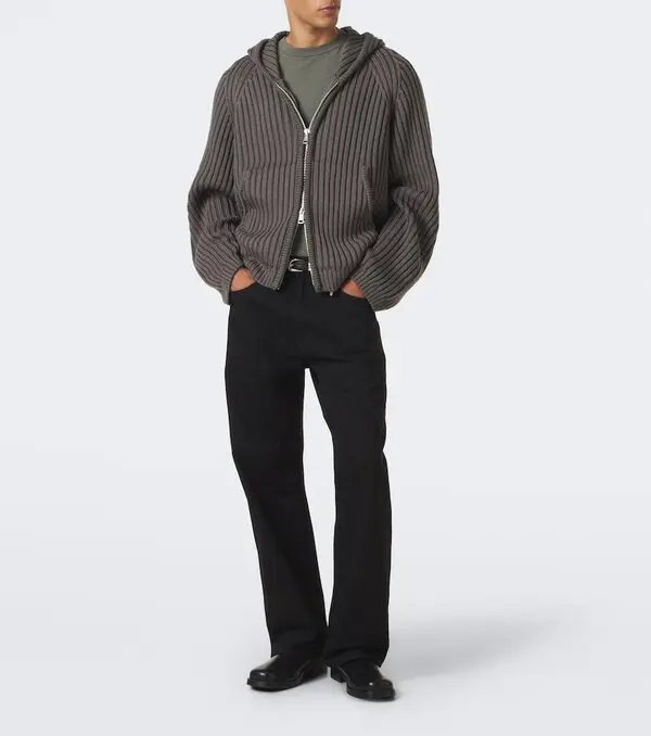 Our Legacy Level Wool Zip-up Hoodie