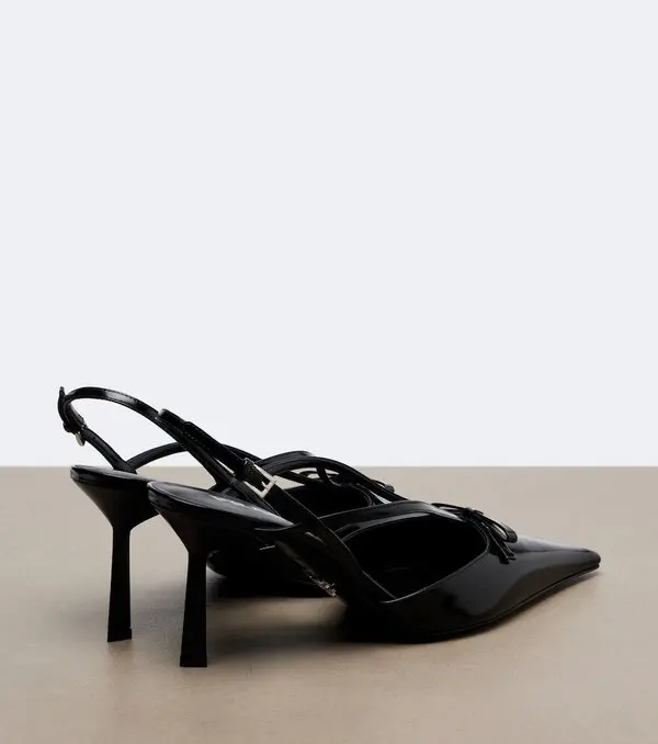 Prada Leather Slingback Pumps