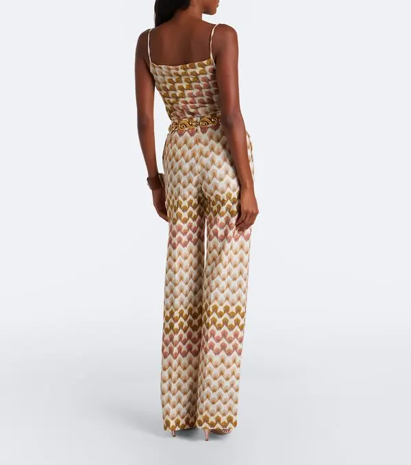 Missoni Lame Wide-leg Pants