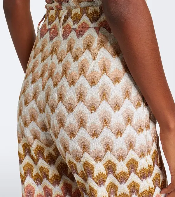 Missoni Lame Wide-leg Pants
