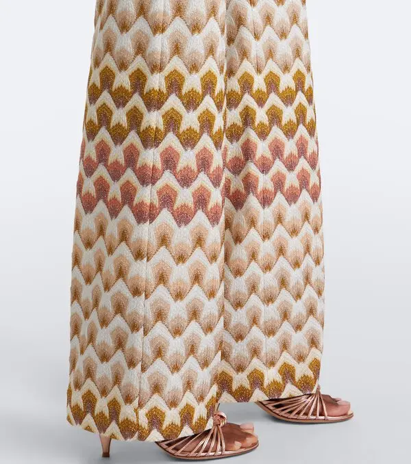 Missoni Lame Wide-leg Pants